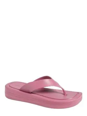 Jeffrey Campbell Jeffrey Campbell Darcie Platform Flip Flop Dusty Pink