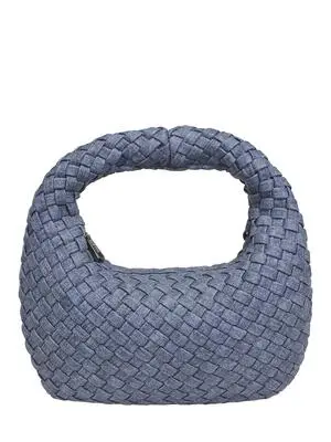 SOL AND SELENE Sol And Selene Woven Neoprene Hobo Bag