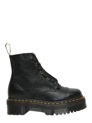 Dr. Martens Sinclair Leather Platform Boot - Black