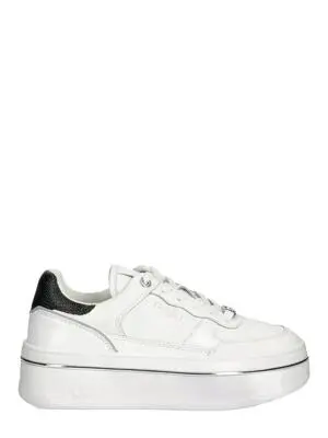 TWINSET Leather Sneakers - White