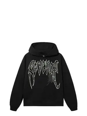 REVENGE Glow-in-the-dark Spider Arch Hoodie - Black