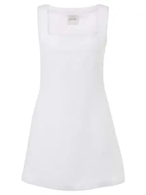 Posse Alice Mini Dress - White
