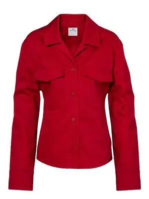 COURREGES Logo Shirt - Red
