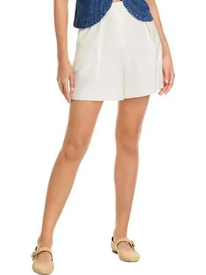 Derek Lam 10 Crosby Boswell Shorts - Blanc De Blanc