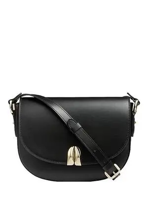LK BENNETT L.k. Bennett Jodie Leather Cross Body Bag - Bla-black