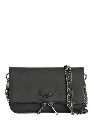 Zadig&Voltaire Rock Nano Leather Clutch Bag - Road