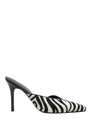 GIA BORGHINI X Helsa Boss Mule - Zebra