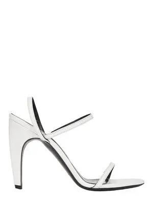 JUDE Fame Sandal - White Leather