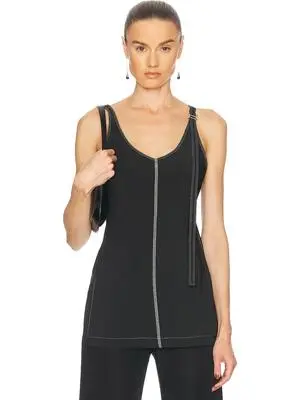 Sportmax Waser Tank Top - Black