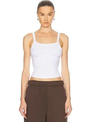 Alo Yoga Alosoft Sweet Talker Tank Top - White