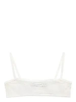 Christopher Esber Lace Bralette - White