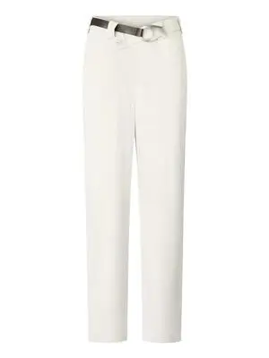 Pinko Belted Straight Trousers - Neutrals