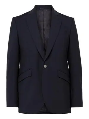 FAVOURBROOK Newport Slim-fit Wool-blend Suit Jacket - Blue