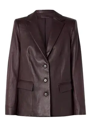 STOULS Luigi Leather Blazer