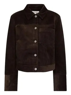 ALEX MILL Alex Mill Camden Cotton-Corduroy Jacket Chocolate
