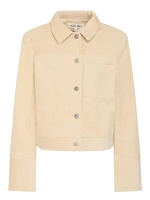 ALEX MILL Alex Mill Camden Cotton-Corduroy Jacket Cream