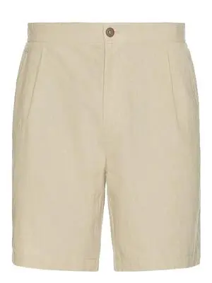 WAO Relaxed Linen Short - Light Beige