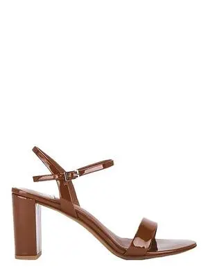 Jeffrey Campbell Go-there Sandals - Cognac Patent