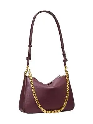Tory Burch Small Perry Shoulder Bag Beetle Berry