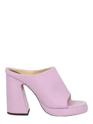 Proenza Schouler Leather Sandals - Purple