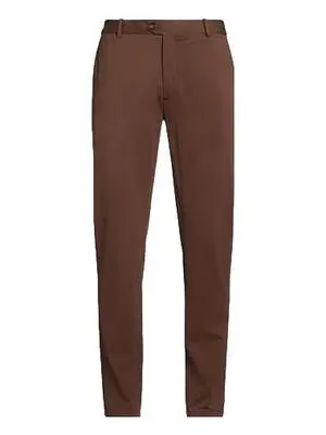CIRCOLO 1901 Piqué Tailored Pants - Brown
