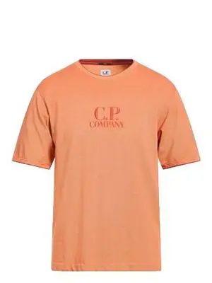 C.P. COMPANY C. P. Company T-shirt Size Cotton, Polyamide - Orange