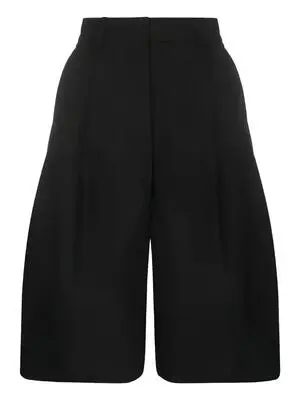 THELATEST High-waisted Shorts - Black
