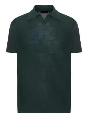ROBERTO COLLINA Knitted T-shirt - Green