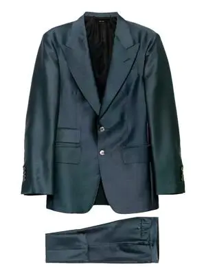 TOM FORD Single-breasted Suit - Blue