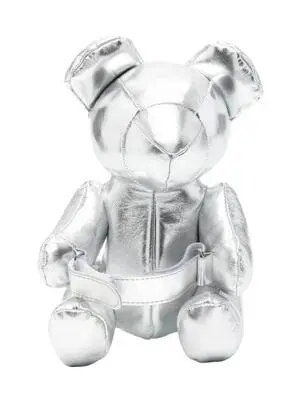 Mihara Yasuhiro Dolls Bear Tote Bag - Silver
