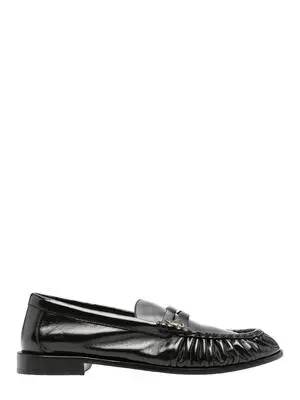 Saint Laurent Le Loafer Penny Slippers - Black