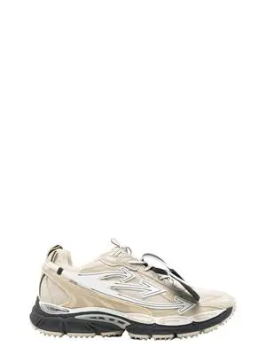 Off-White Be Right Back" Sneakers - Light Beige