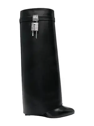 Givenchy Shark Lock Pant Boots - Black