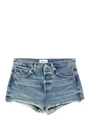 AGOLDE Parker Denim Shorts - Blue