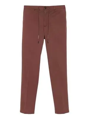 CIRCOLO 1901 Piqué-weave Trousers - Brown