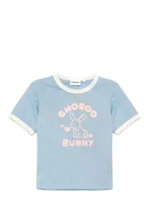 CHOCOOLATE Graphic-print T-shirt - Blue