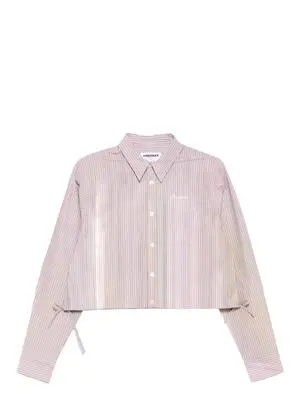 CHOCOOLATE Striped Shirt - Purple