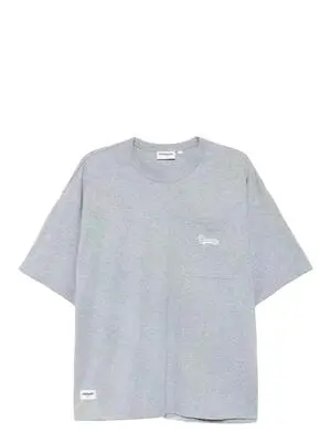 CHOCOOLATE Embroidered Logo T-shirt - Grey