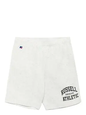 CHOCOOLATE Logo-print Shorts - Grey