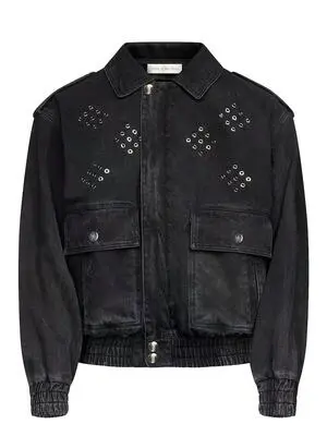 LUDOVIC DE SAINT SERNIN Robert Bomber Jacket - Black
