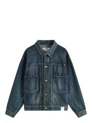 NEIGHBORHOOD Washed Denim Type-2 Jacket - Indigo