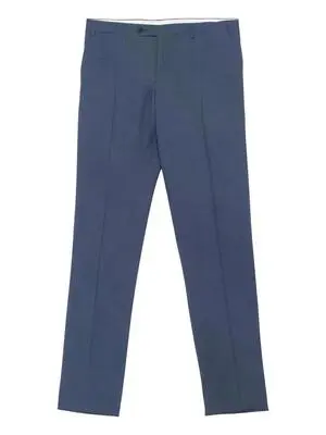 Canali Wool Trousers - Blue