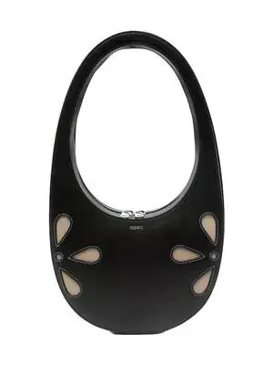 Coperni Mini Petal Swipe Tote - Black
