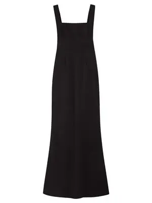 Oddmuse Ultimate Muse Twill Maxi Dress - Black
