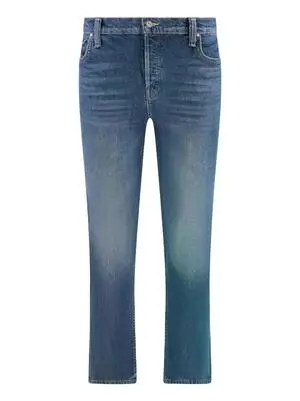 MOTHER The Tomcat Ankle Jeans - Blue