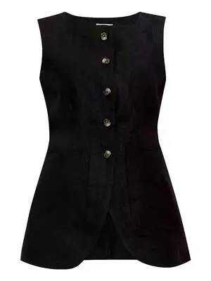 Posse Emma Waistcoat - Black
