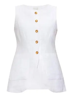 Posse Emma Waistcoat - White