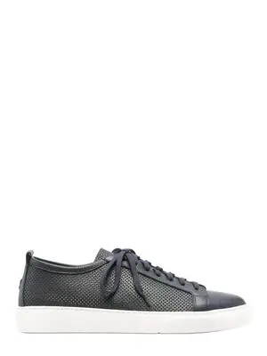 HENDERSON BARACCO Perforated Leather Sneakers - Blue