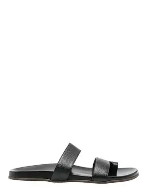THE ROW The Row Hugh Sandals Black