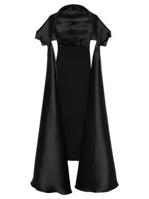 Solace London Vera Maxi Dress - Black